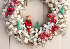 Vintage Sheet Music Wreath – Update – LyndaCreates