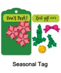 Christmas Tag with Free Printable Calendar – LyndaCreates