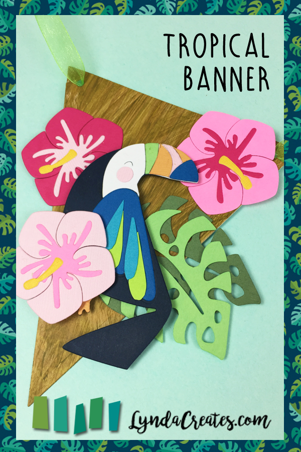 Tropicool Vibes Toucan Party Banner – LyndaCreates