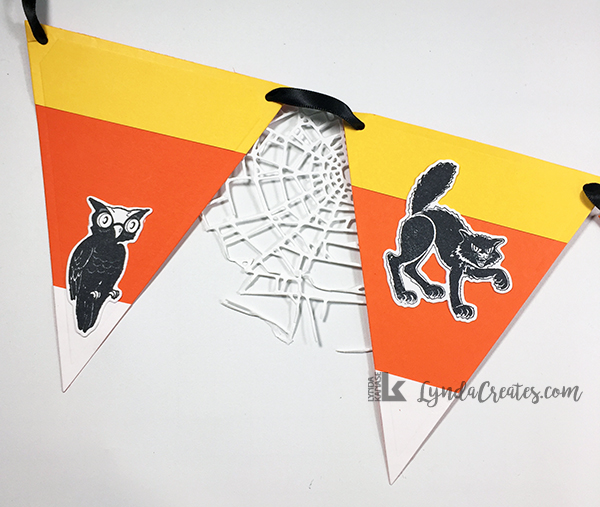 Easy Halloween Candy Corn Banner – LyndaCreates