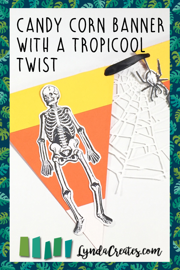 Easy Halloween Candy Corn Banner – LyndaCreates