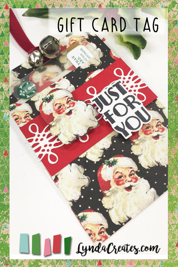 Easy Holiday Gift Card Tag – LyndaCreates