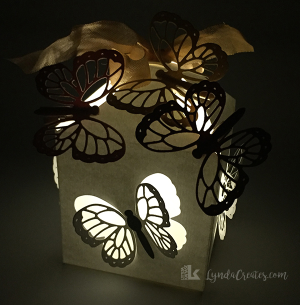 Butterfly Box Tea Light Lantern – LyndaCreates