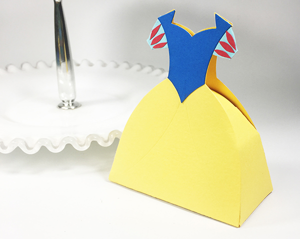 Snow White Dress Favor Box – LyndaCreates
