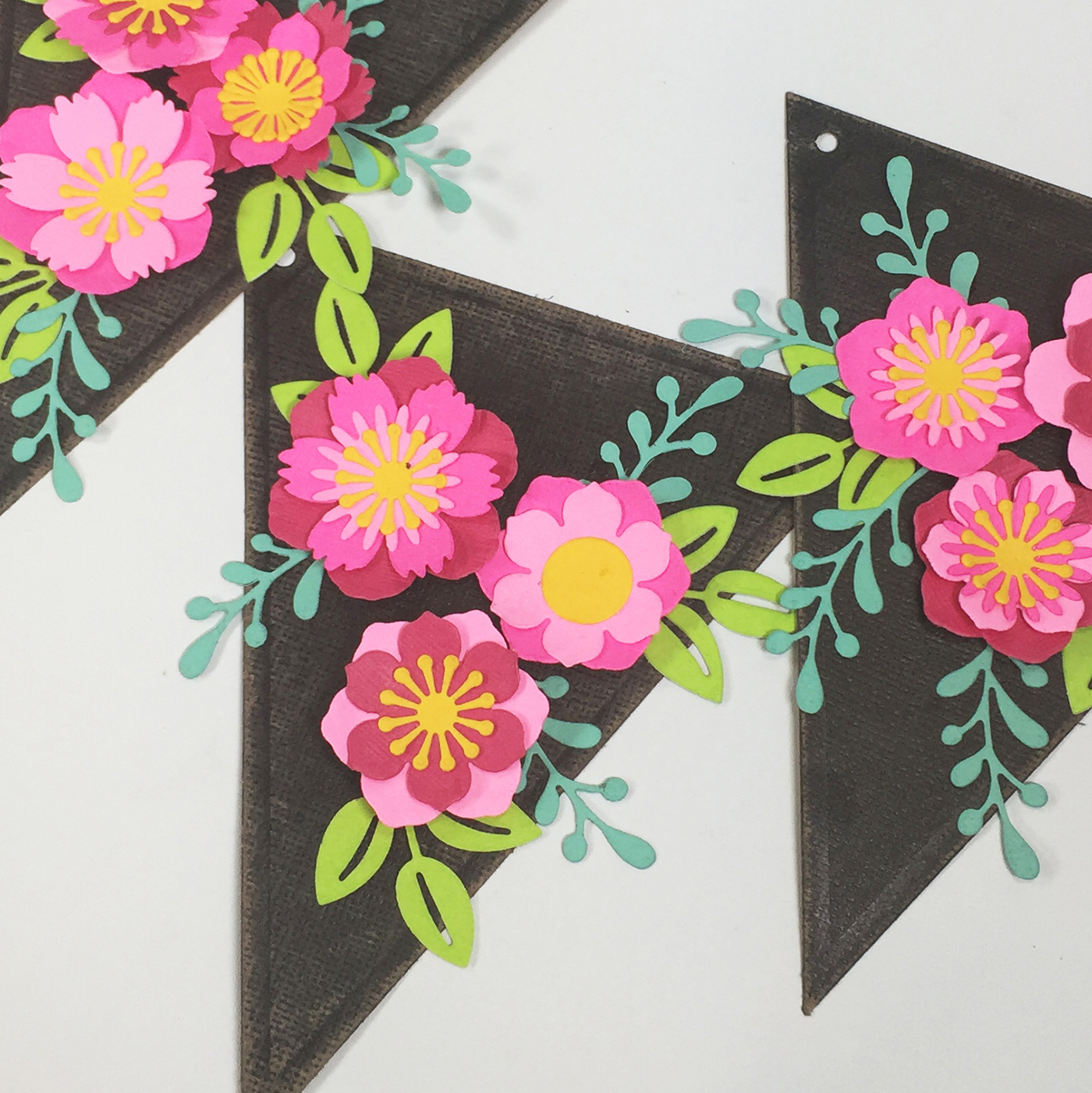 Make This Dramatic Floral Banner – LyndaCreates