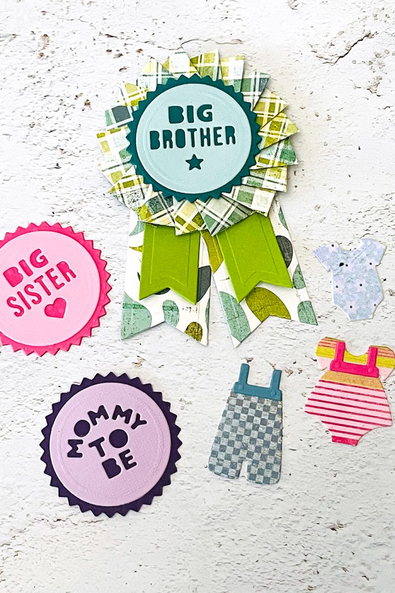Ribbon Rosette Baby Add-on – LyndaCreates