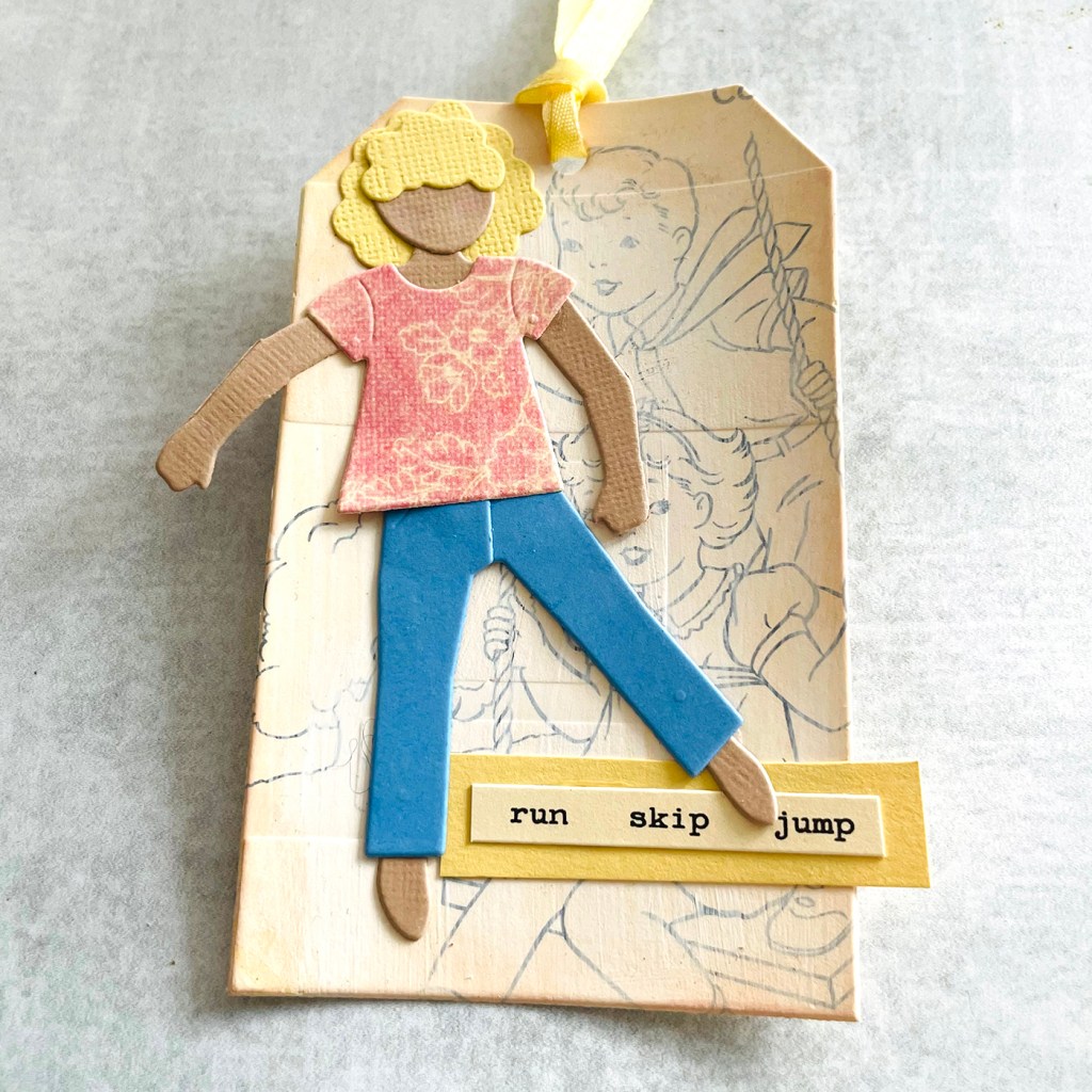 More Ways to pose these charming Paper Cut Characters – LyndaCreates