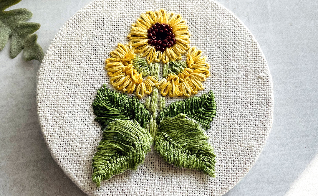 Stitch Your Stamps – Bloomin’ Sunshine – LyndaCreates