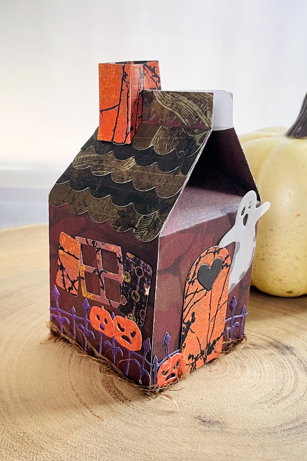 Halloween Haunted House Milk Carton Treat Box – LyndaCreates