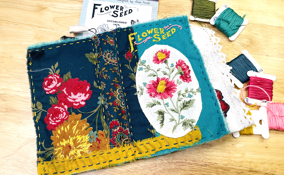Customized Needle Book with slow stitching, stamping and even die ...